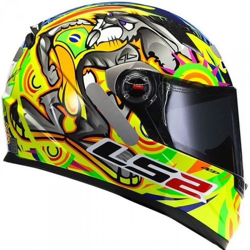 Capacete LS2 FF358 Alex Barros Replica - casadocapacete