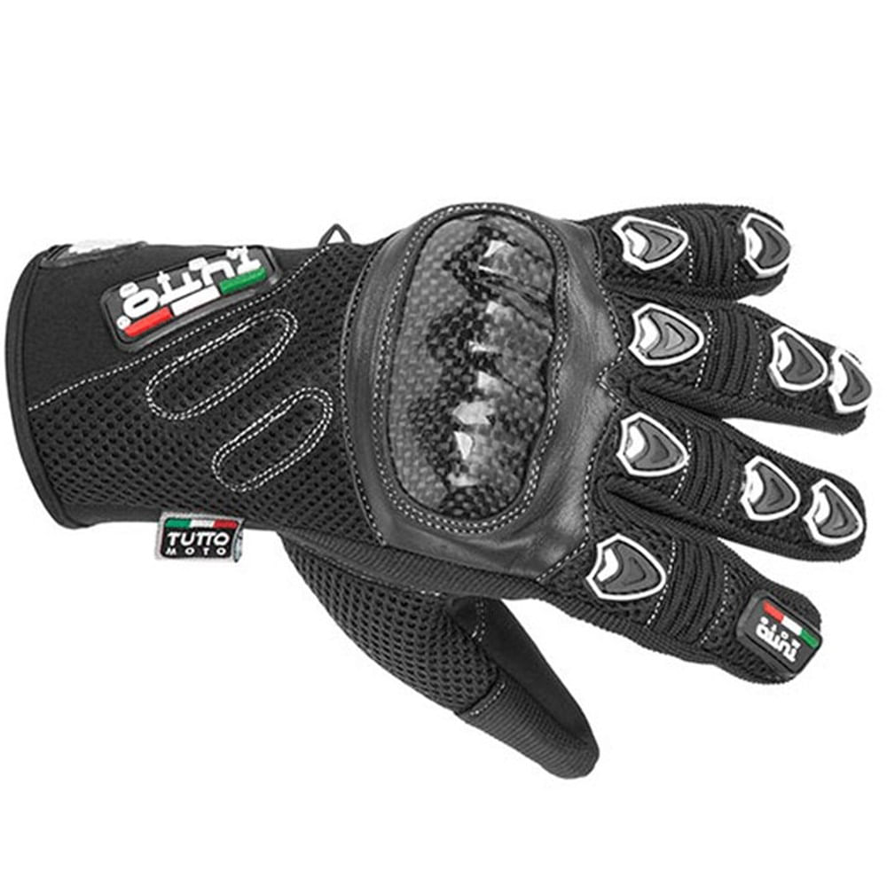Luva Tutto Rx Carbon Summer Preta - casadocapacete