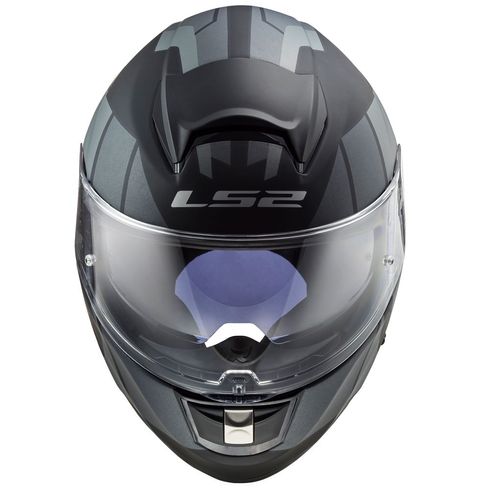 Capacete LS2 FF397 Vector Kripton Matt Black Titanium - casadocapacete