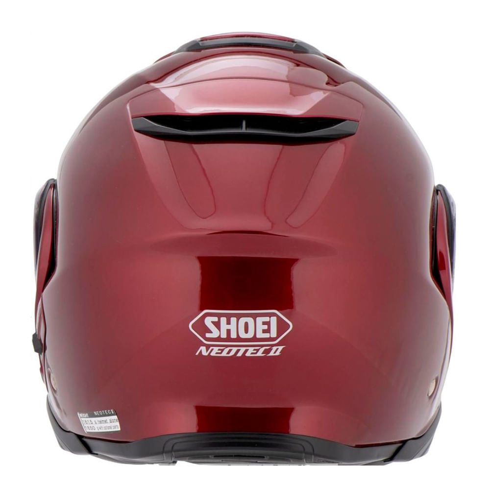 Capacete Shoei Neotec II Wine Red - casadocapacete
