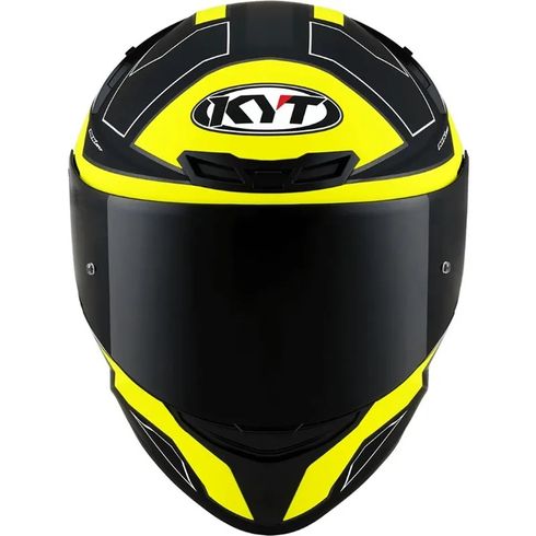 Capacete KYT TT Course Electron Matt Black Yellow - casadocapacete