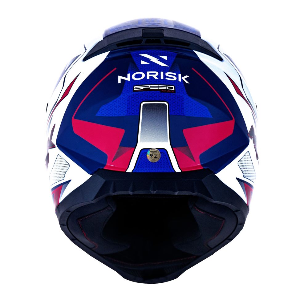 Capacete Norisk Razor Speed Max Blue White Red - casadocapacete