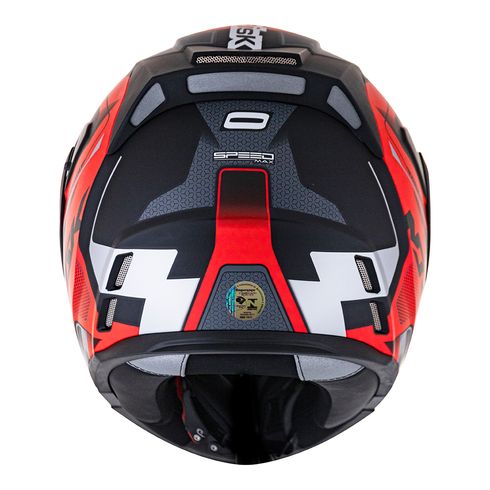 Capacete Norisk Route FF345 Speedmax Vermelho - casadocapacete