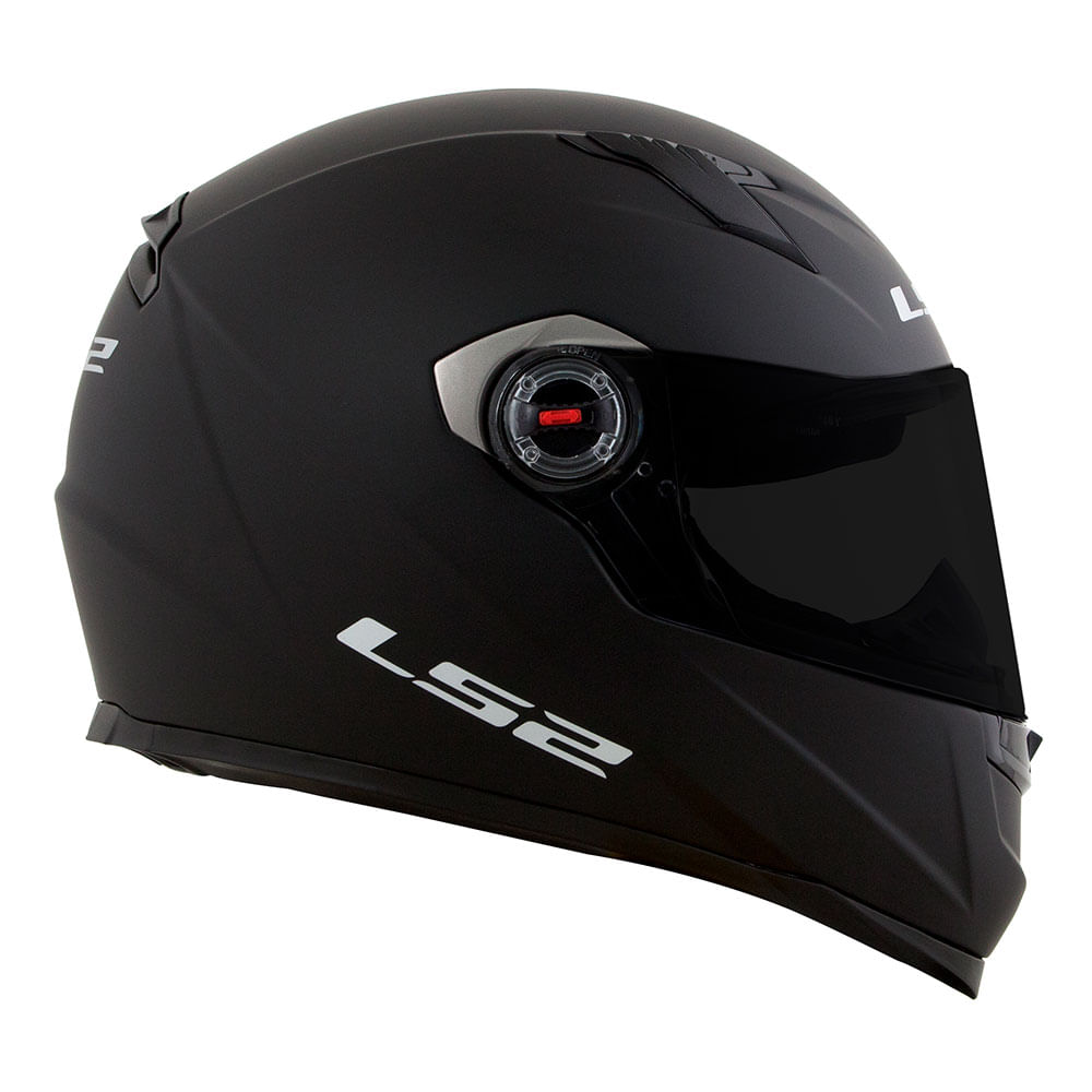 Capacete LS2 Classic FF358 Preto Fosco - casadocapacete