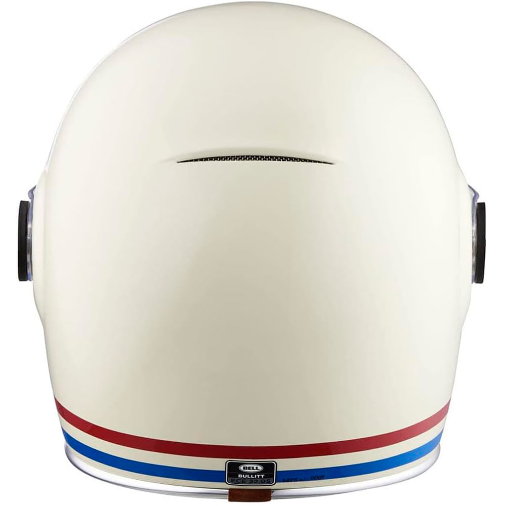Capacete Bell Bullitt Stripes Pearl Branco - casadocapacete
