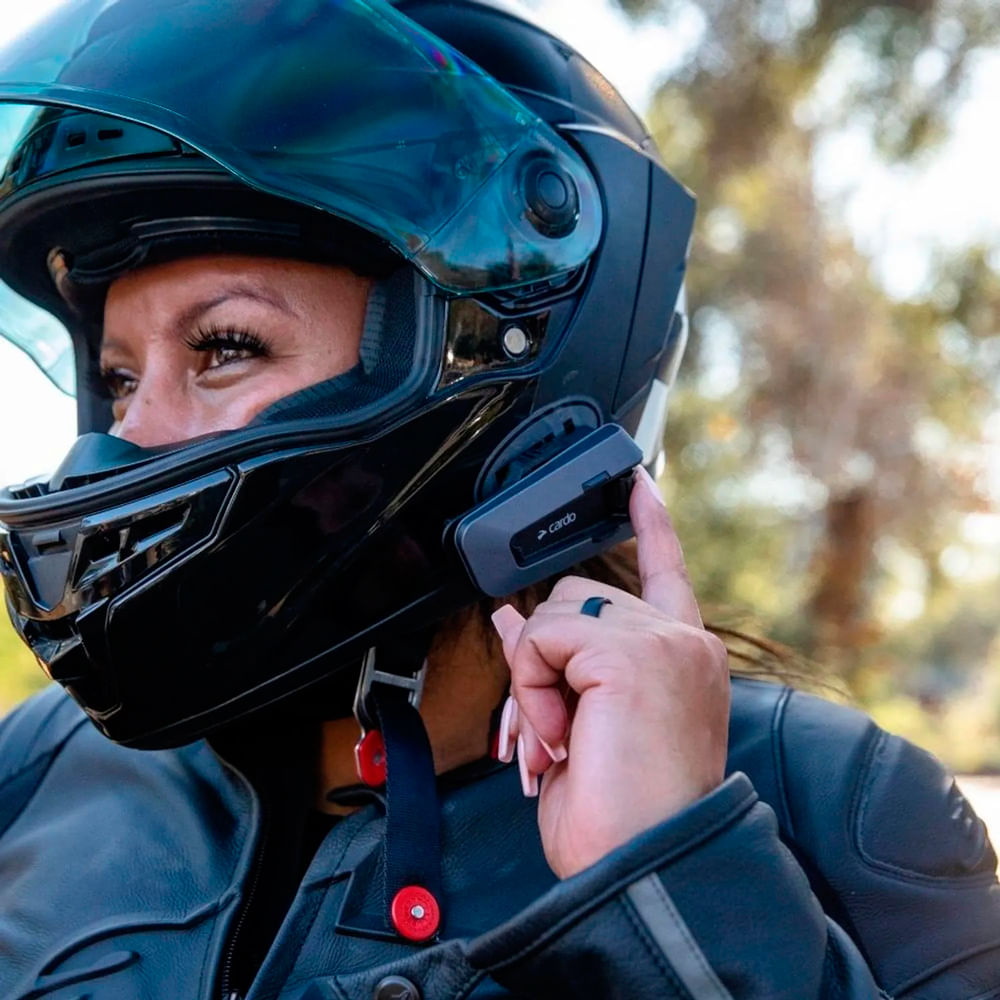 Intercomunicador de Capacete Cardo Packtalk Edge Unitário - casadocapacete