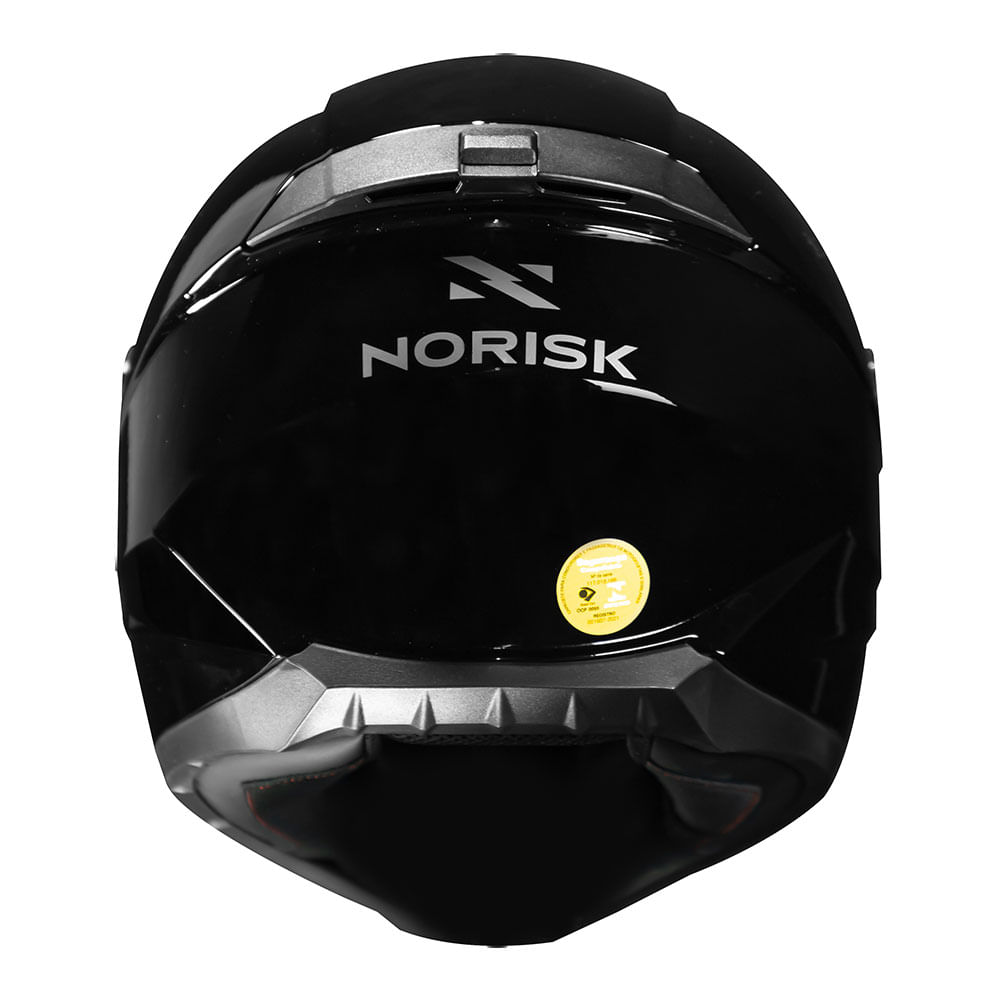 Capacete Norisk Razor Solid Black - casadocapacete