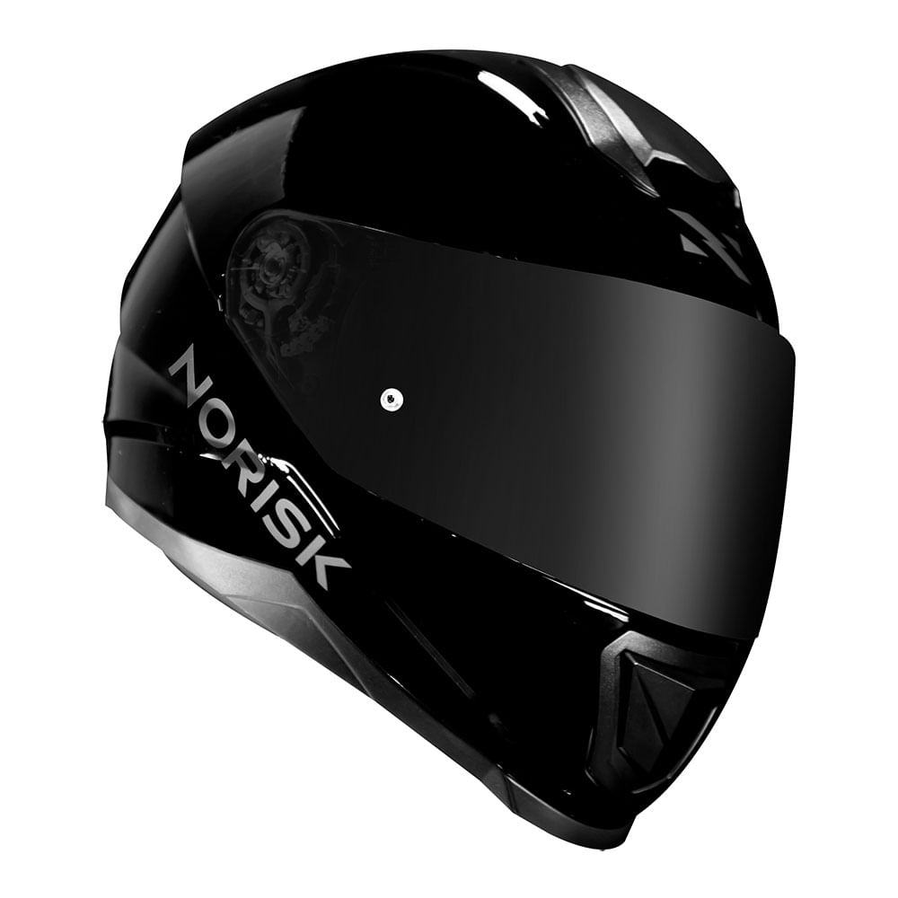 Capacete Norisk Razor Solid Black - casadocapacete