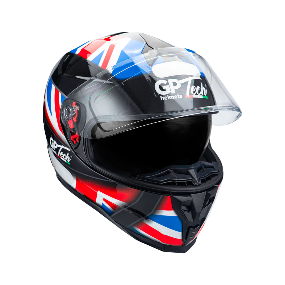 Capacete GP Tech Ultra SV UK Brilho - casadocapacete