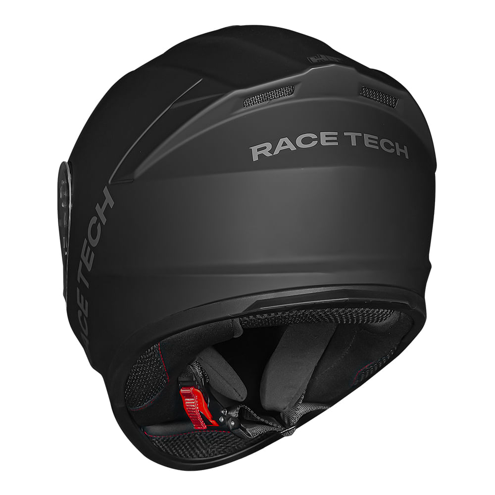 Capacete Race Tech Hit Preto Fosco - casadocapacete