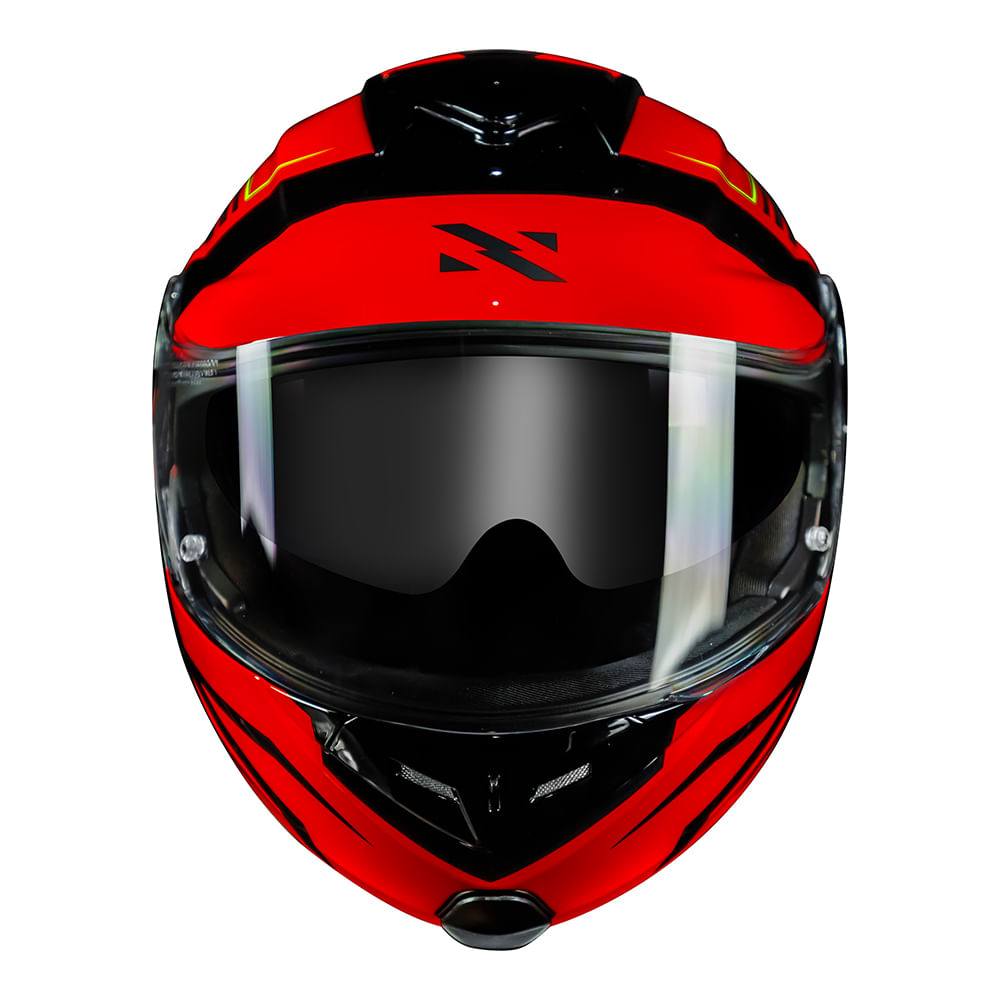 Capacete Norisk Route FF345 Charge Vermelho - casadocapacete