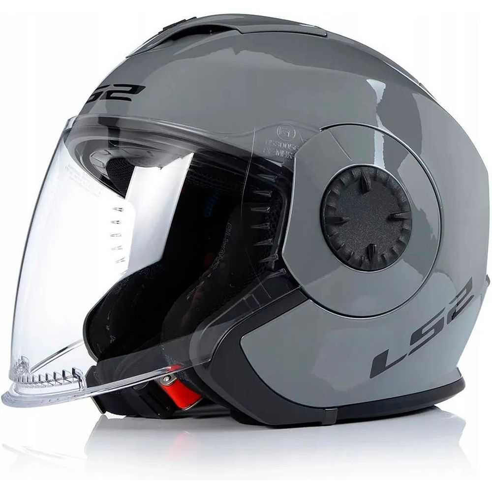 Capacete LS2 OF570 Verso Nardo Grey - casadocapacete