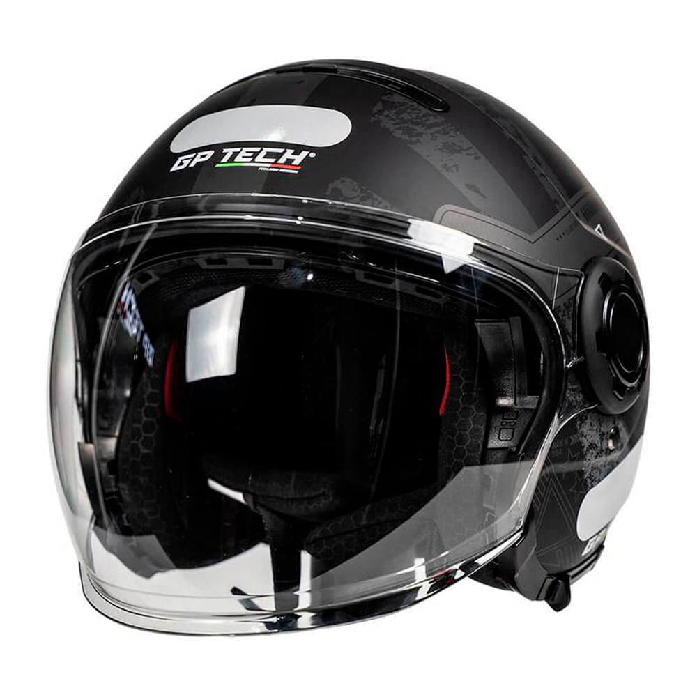 Capacete GP Tech OP12A Zoom Camuflado Gold Preto - casadocapacete